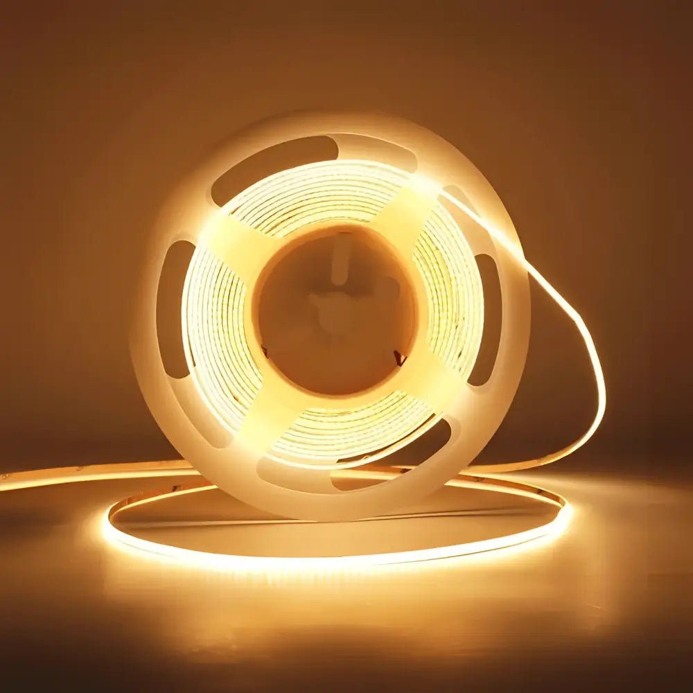 7Wm 3000K IP20 COB LED Strip Light 3mm Width