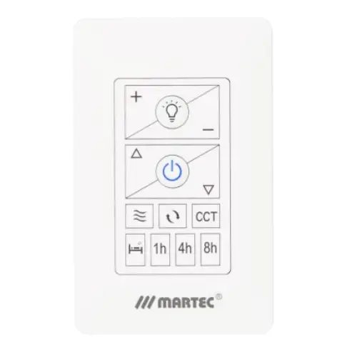 Martec Premium WIFI DC Wall Control to suit all Martec